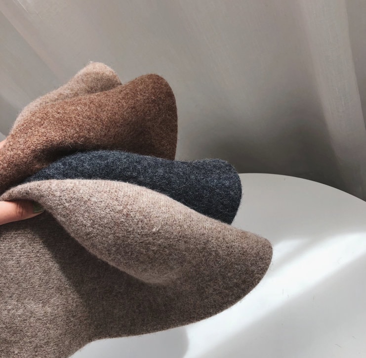 Wool Blend Bucket Hat Wool Winter Hat Fisherman Hat Vintage - Etsy