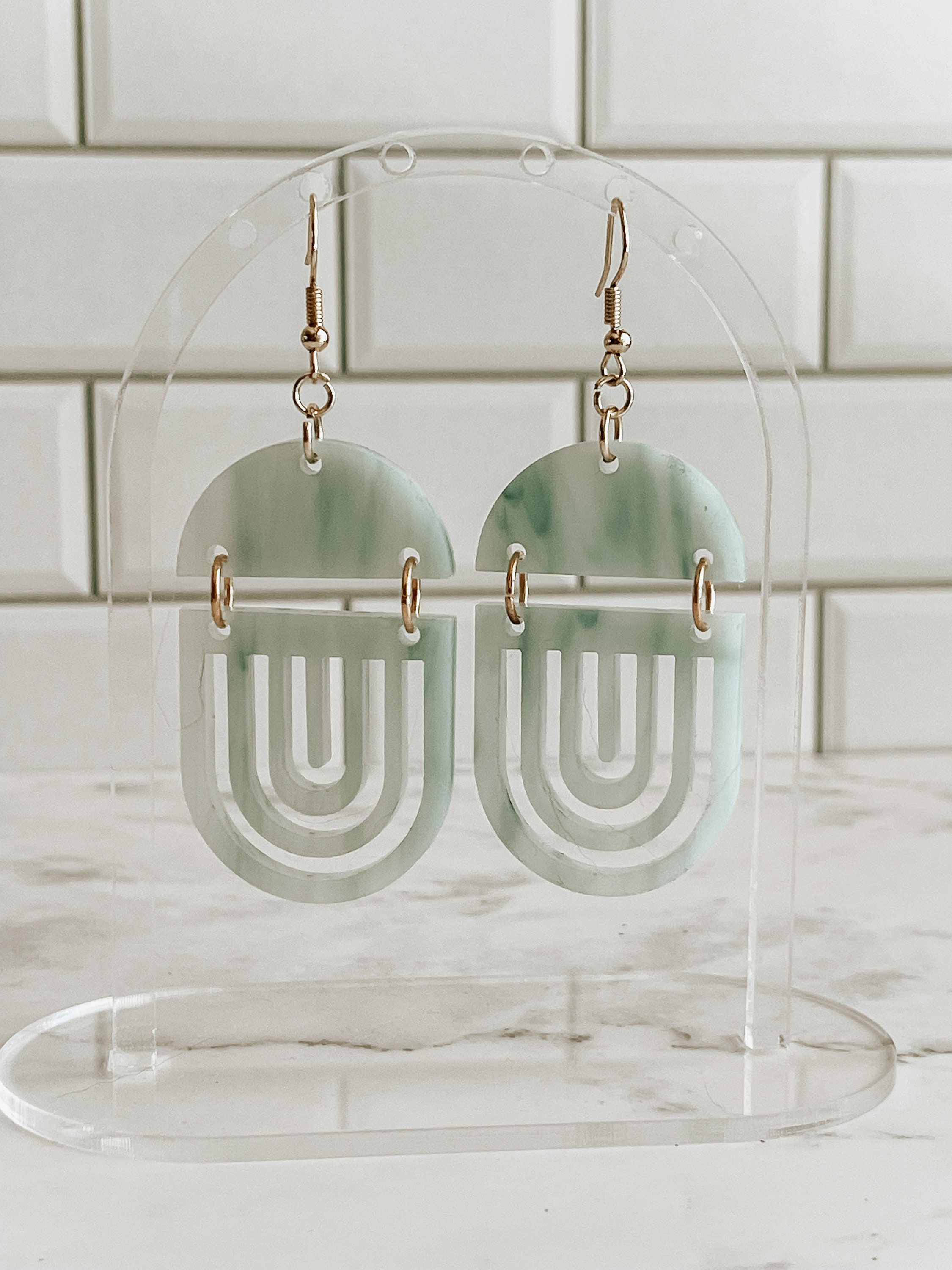 Earring SVG, Pill Arch Shape, Silhouette Cut Files, Circuit Cut Files ...