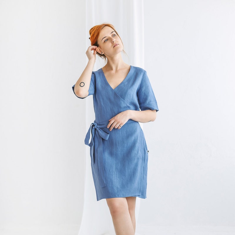 Summer Linen Dress Etsy