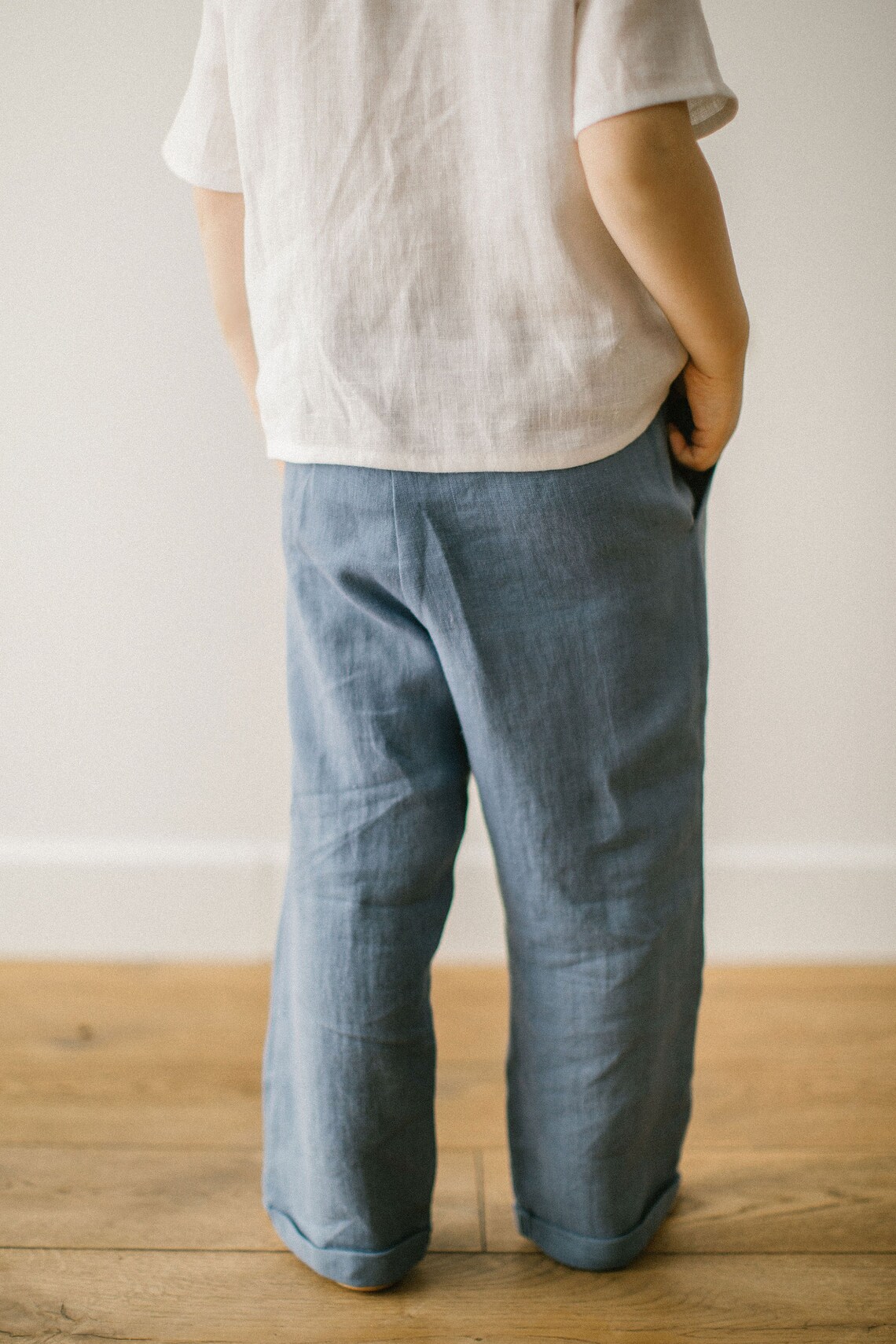 Boys linen pants classic linen pants for babies / kids | Etsy