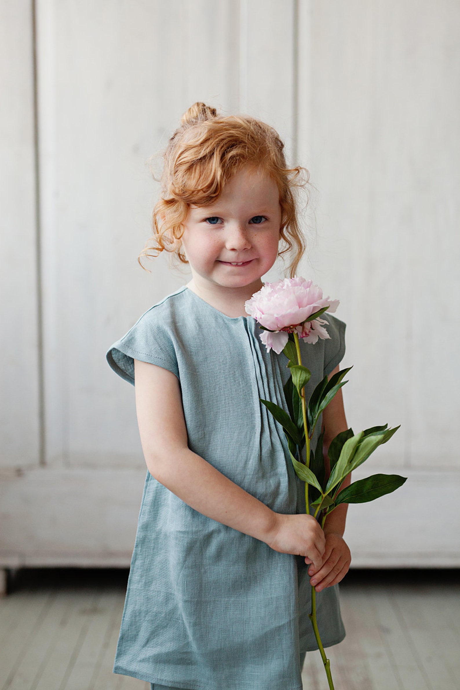 Linen Children Set Linen Kids Clothes Washed Linen Summer - Etsy Australia