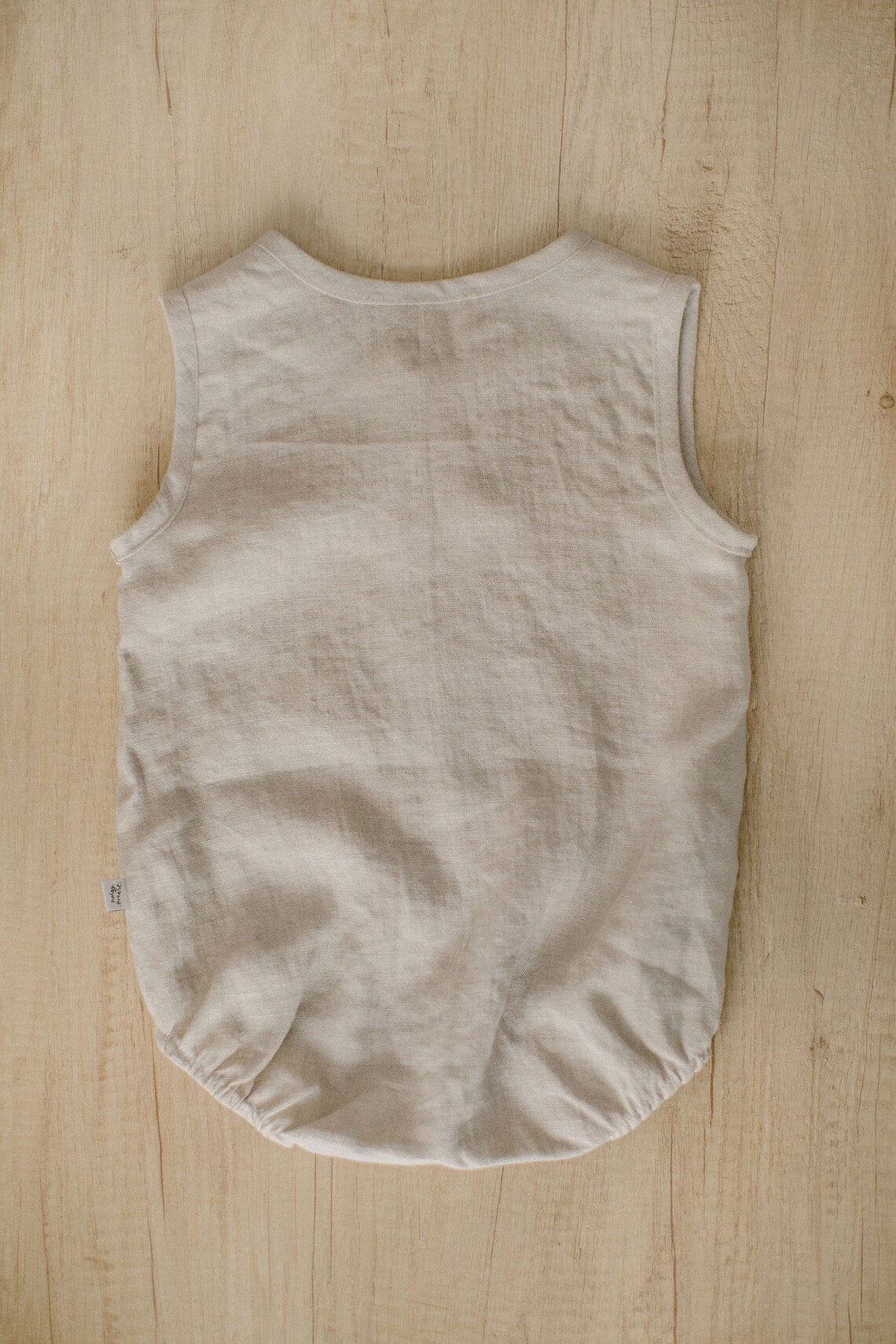 Linen Baby Romper Linen Romper Linen Baby Clothes Bodysuit - Etsy
