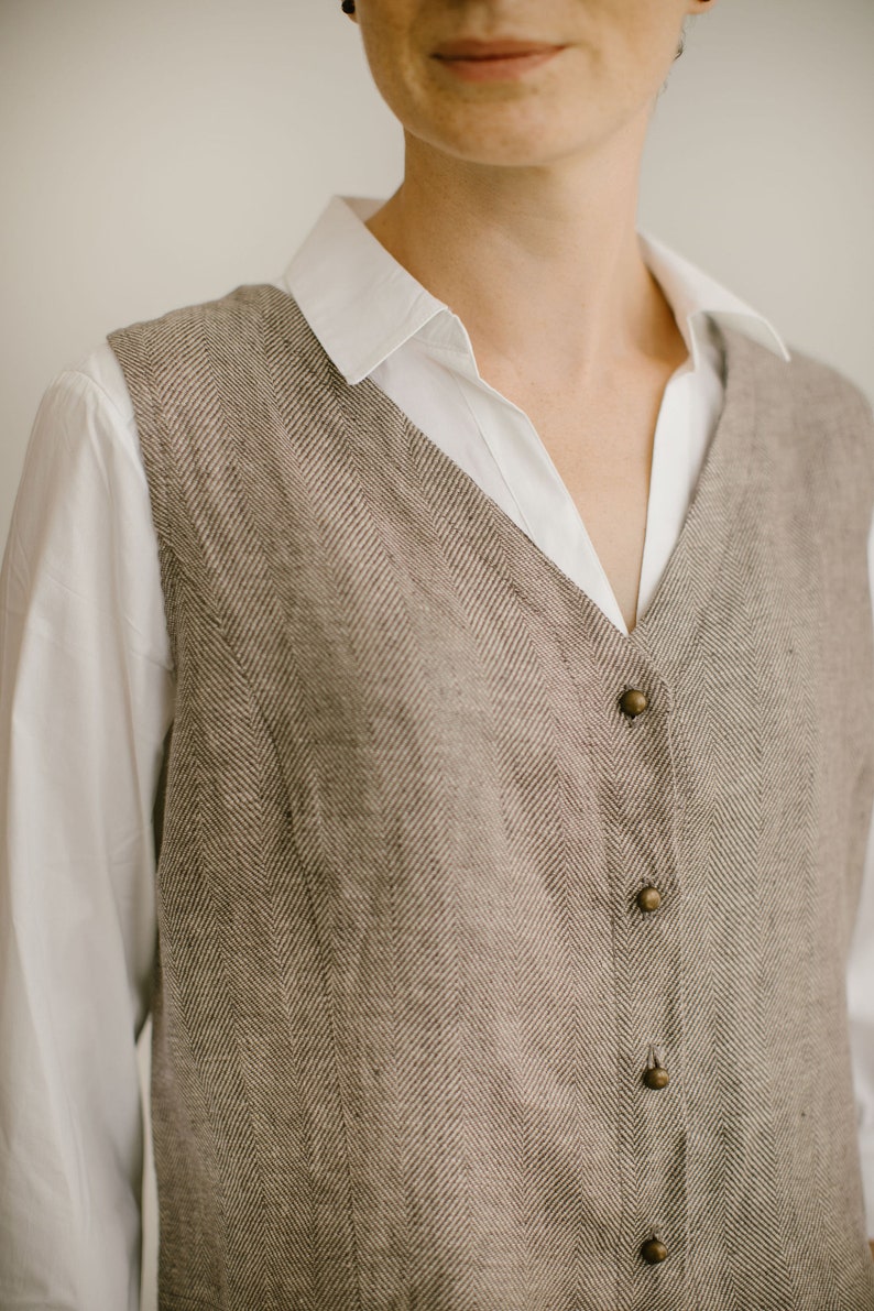 Linen Vest Women Linen White Vest Linen Tank Top Linen - Etsy
