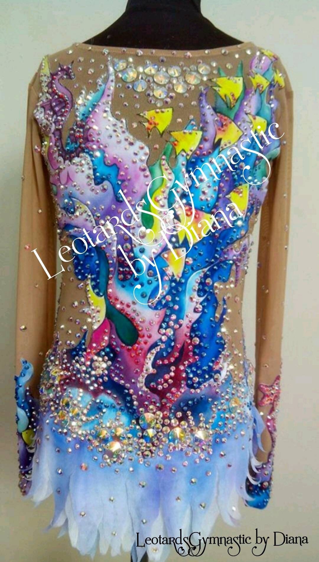 Rhythmic Gymnastic Leotard / Rhytmics Gymnastics Leotard / RG - Etsy