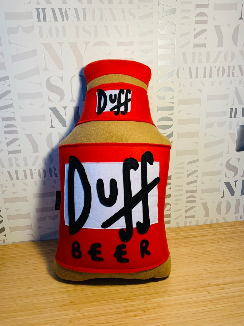 Cuscino birra duff beer pillow simpson - Etsy Italia
