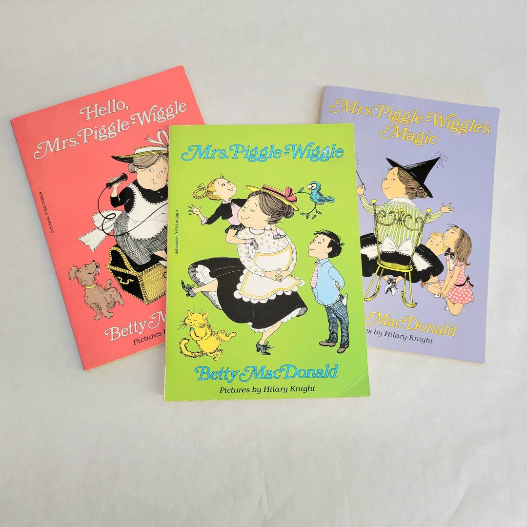 Vintage Mrs Piggle Wiggle Books/1980s - Etsy