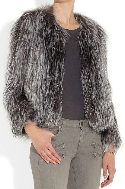 Women Brown Faux Fur Jacket All Sizes - Etsy