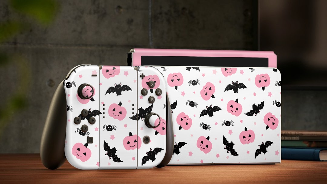 Oled Switch Skin Decals Ghostly Wrap Vinyl - Etsy