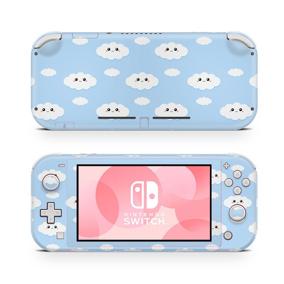Kawaii Face Cloud Nintendo Switch Lite Skin Decal for Console | Etsy