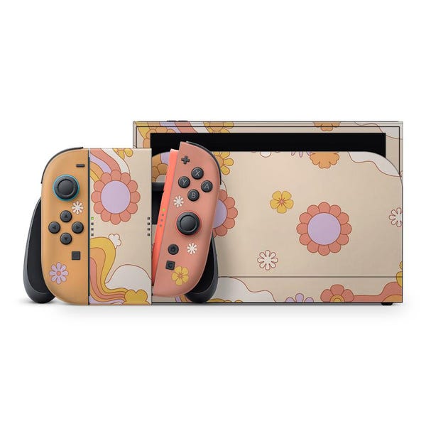 Nintendo Switch Shell Flower - Etsy
