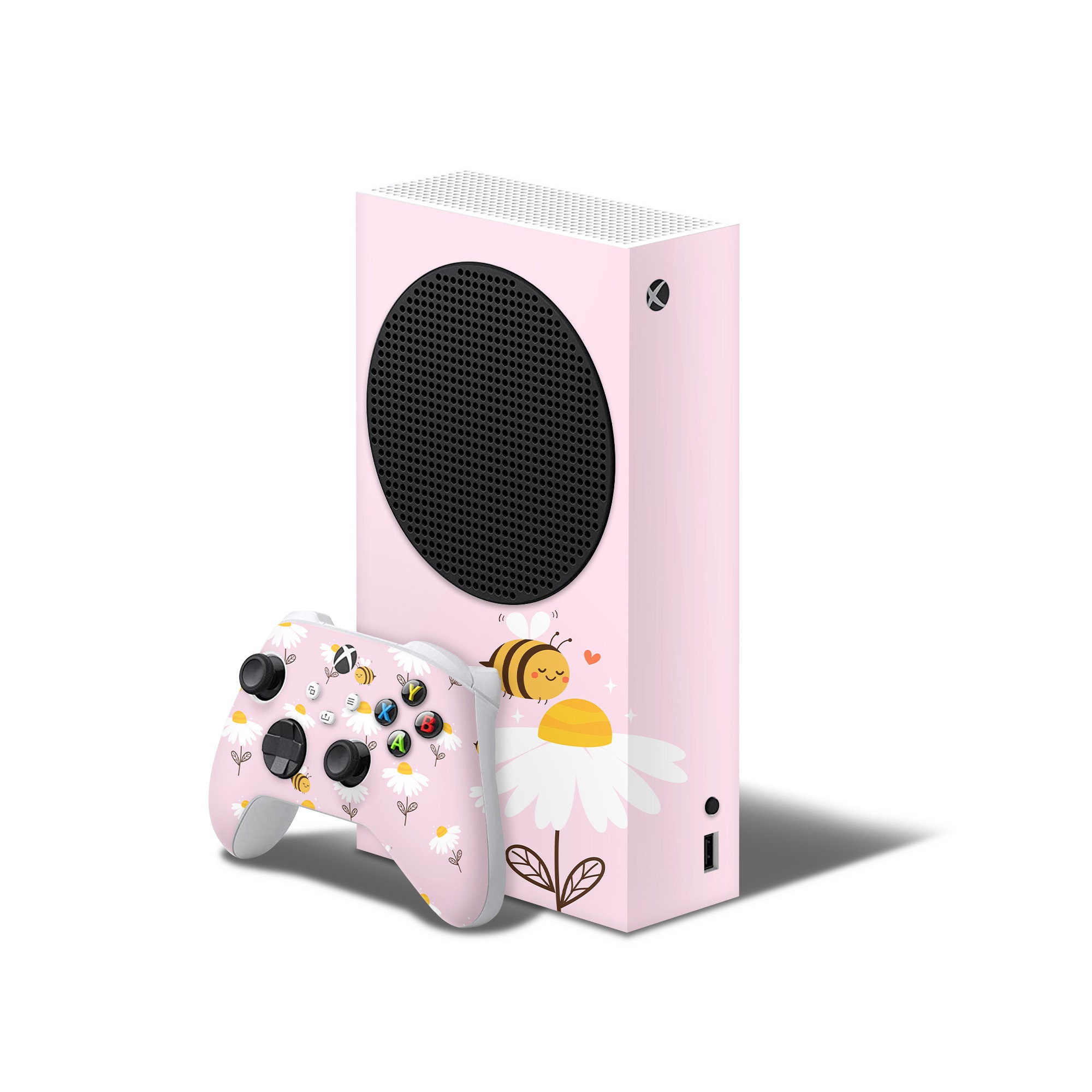 Bee Daisy Decal for Xbox Series S Console and Controller - Etsy
