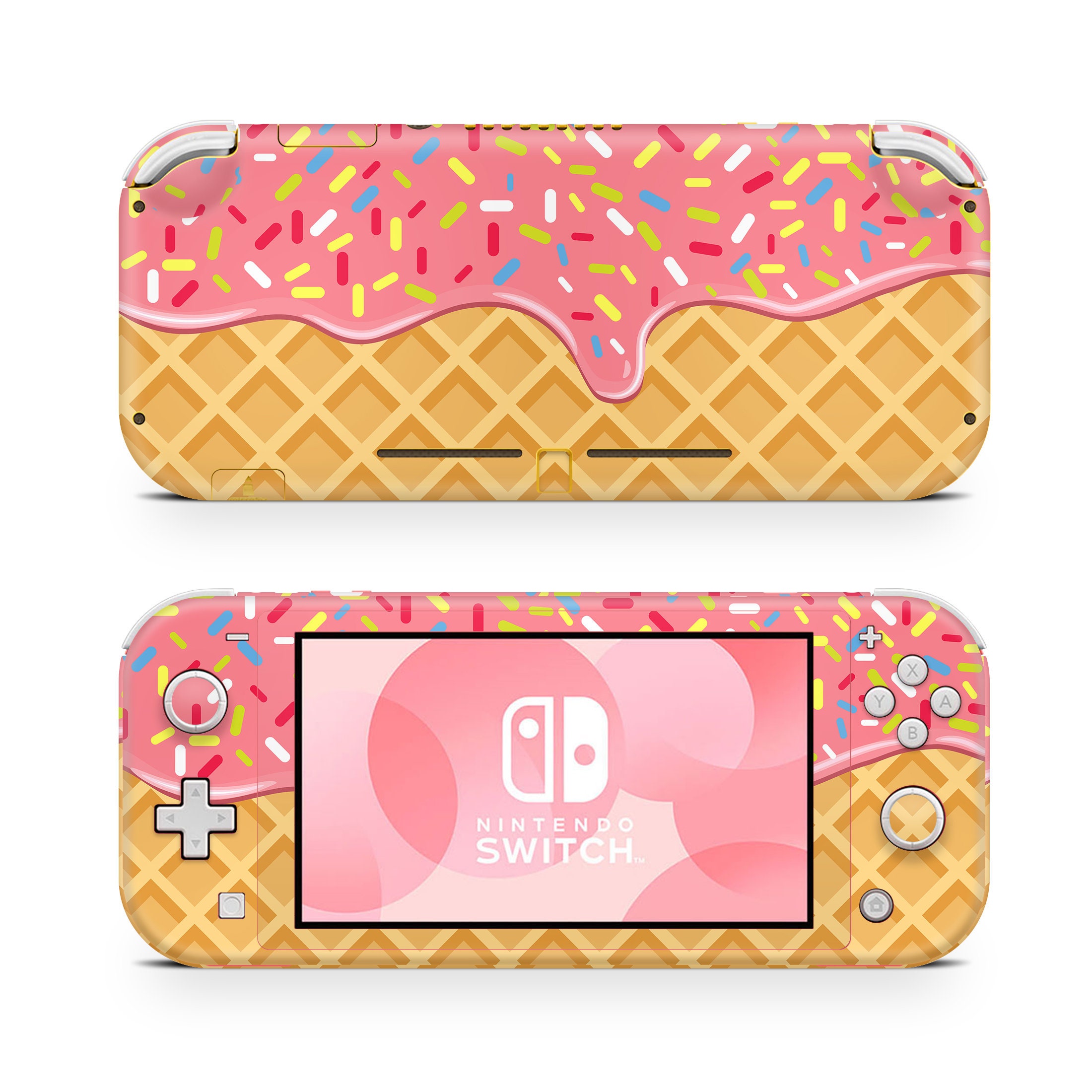 Nintendo Switch Lite Skin Decal for Game Console Waffle Cookie - Etsy