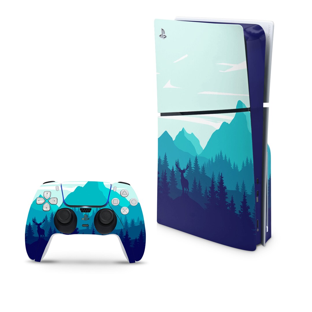 Alpine Decal for PS5 Slim Playstation 5 Console and Controller , Full ...