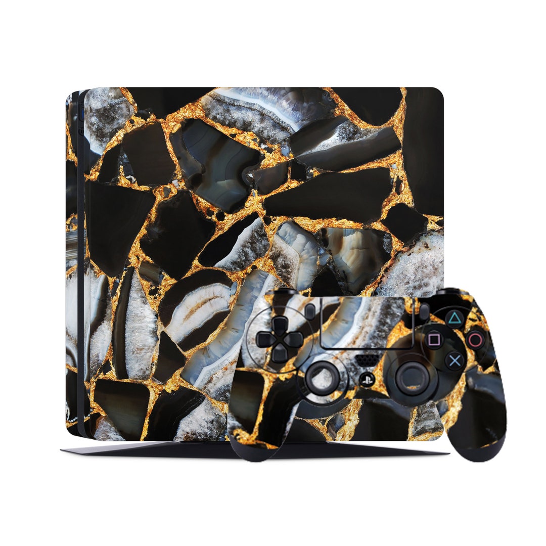 PS4 Slim Pro Fat Playstation 4 Console Skin Decal Sticker Onyx - Etsy