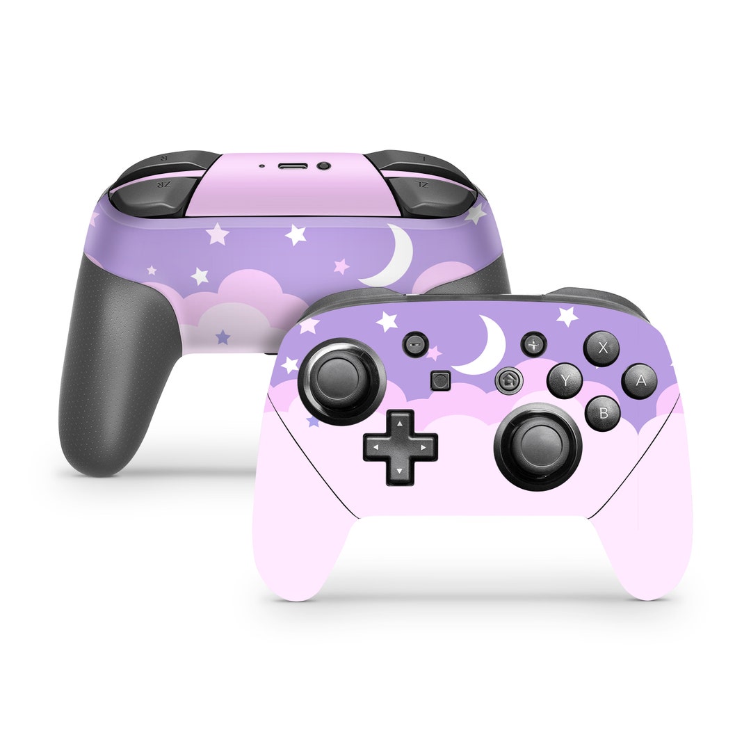 Nintendo Switch Pro Controller Skin Decal Sticker Lavender Dream Set - Etsy