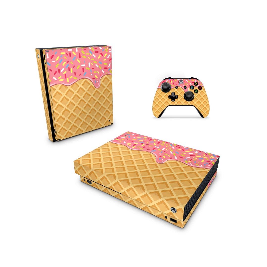 Ice Cream Xbox One Skin Decal Wrap Vinyl Sticker, Cute Pastel Xbox Skin ...