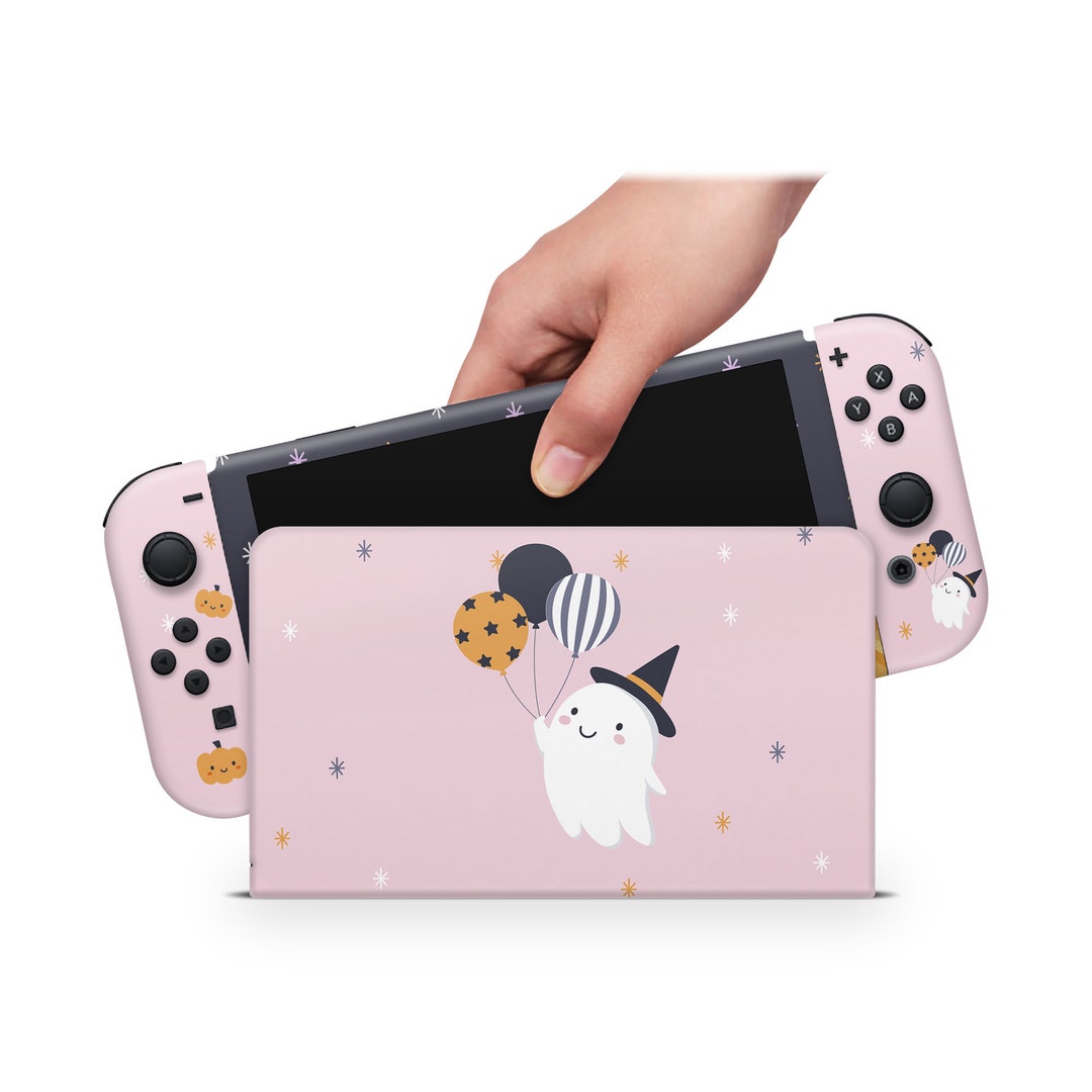 Oled Nintendo Switch Skin Decals Spooky Wrap Vinyl - Etsy