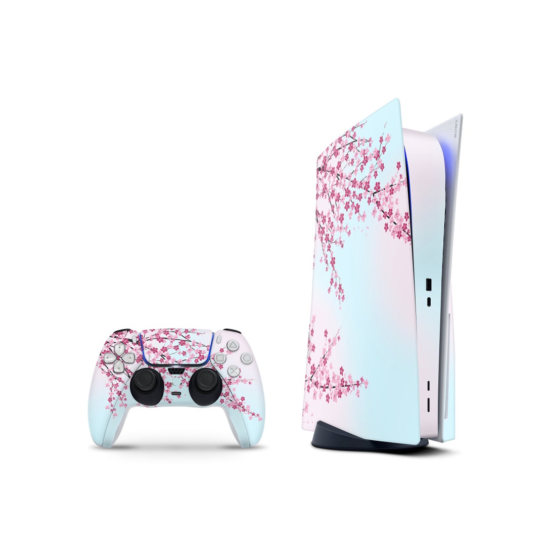 Flowering Decal for PS5 Playstation 5 Console and Controller , Full ...