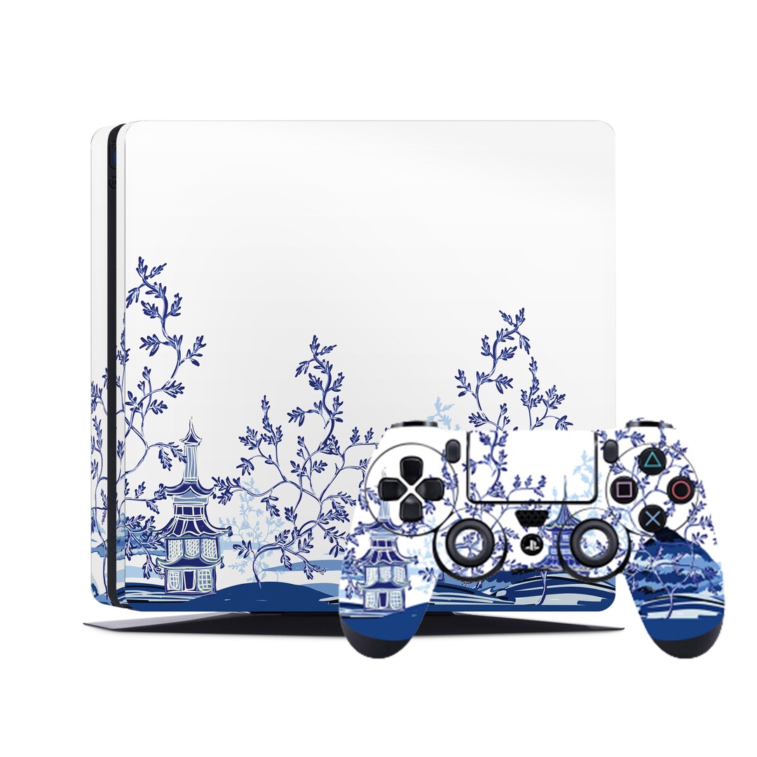 PS4 Slim Pro Fat Playstation 4 Console Skin Decal Sticker Artisitic ...