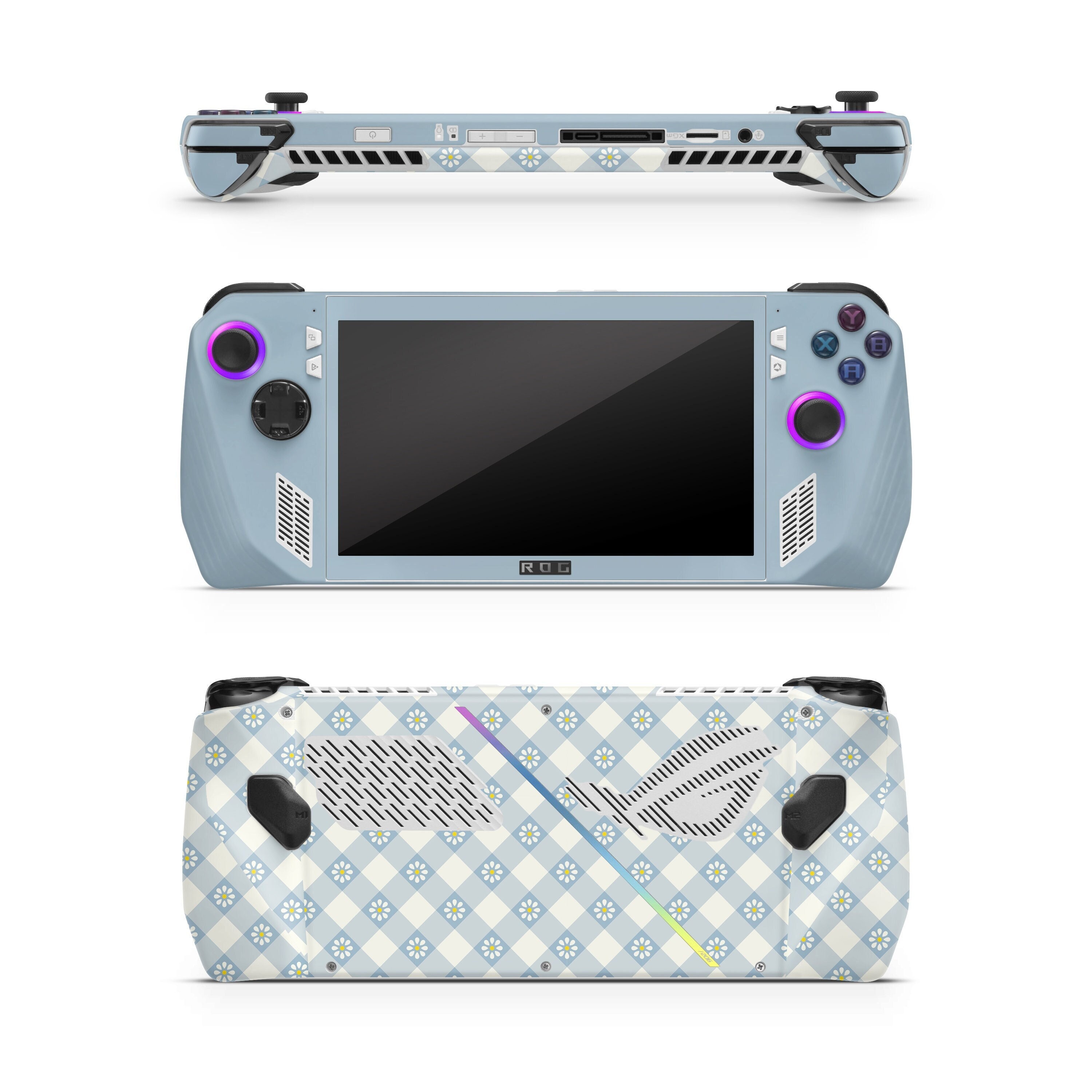 Asus Rog Ally Skins Vinyl Sticker Blue Delicate Design Premium - Etsy