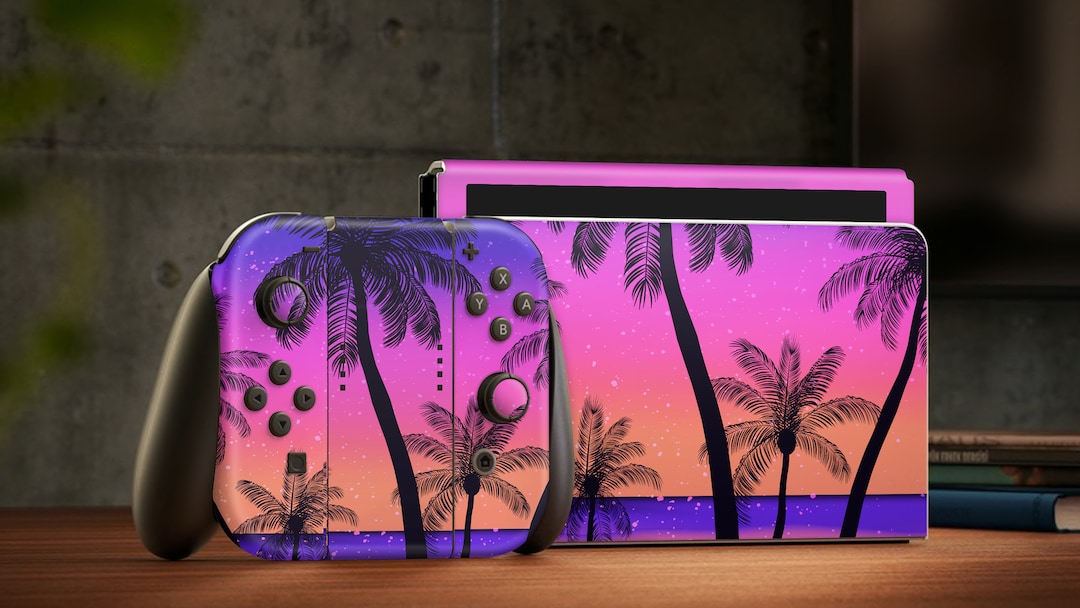 Oled Nintendo Switch Skin Decals Desire Wrap Vinyl - Etsy
