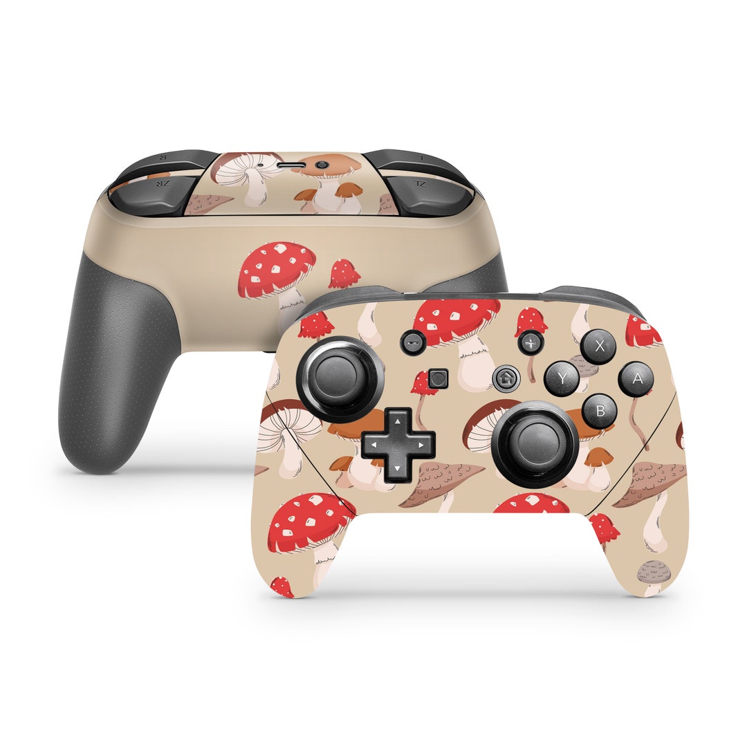 Nintendo Switch Pro Controller Skin Decal Sticker Mushroom - Etsy