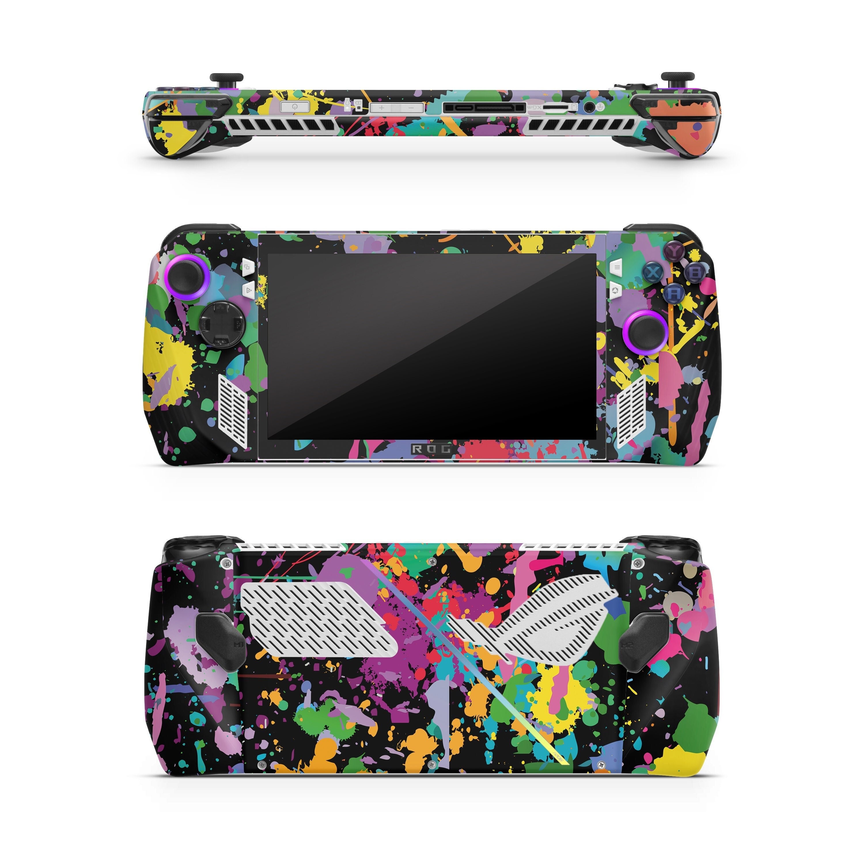 Asus Rog Ally Vinyl Skin: Splash Paint Design Sticker - Etsy