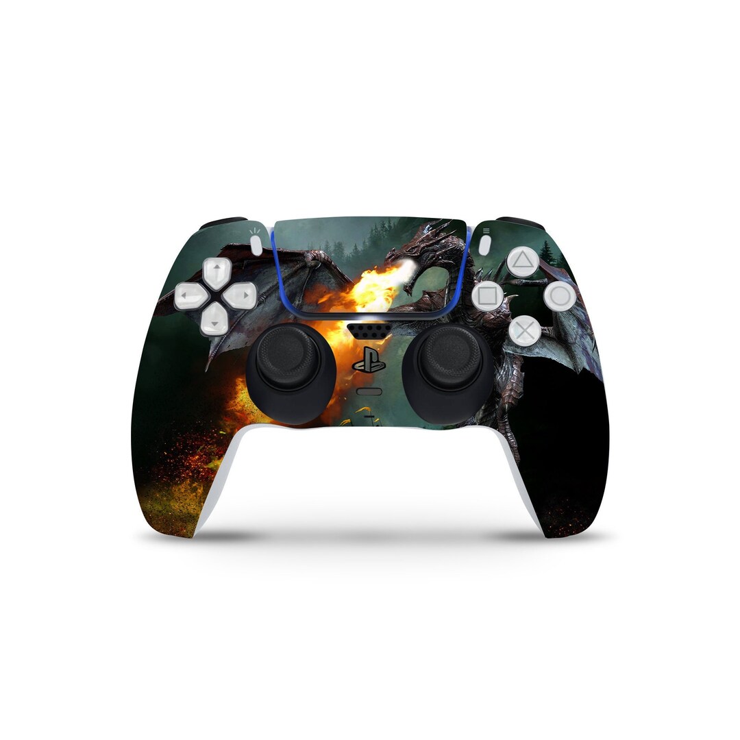 Dragon Skin Decal for PS5 Playstation 5 Controller , Full Wrap Vinyl ...
