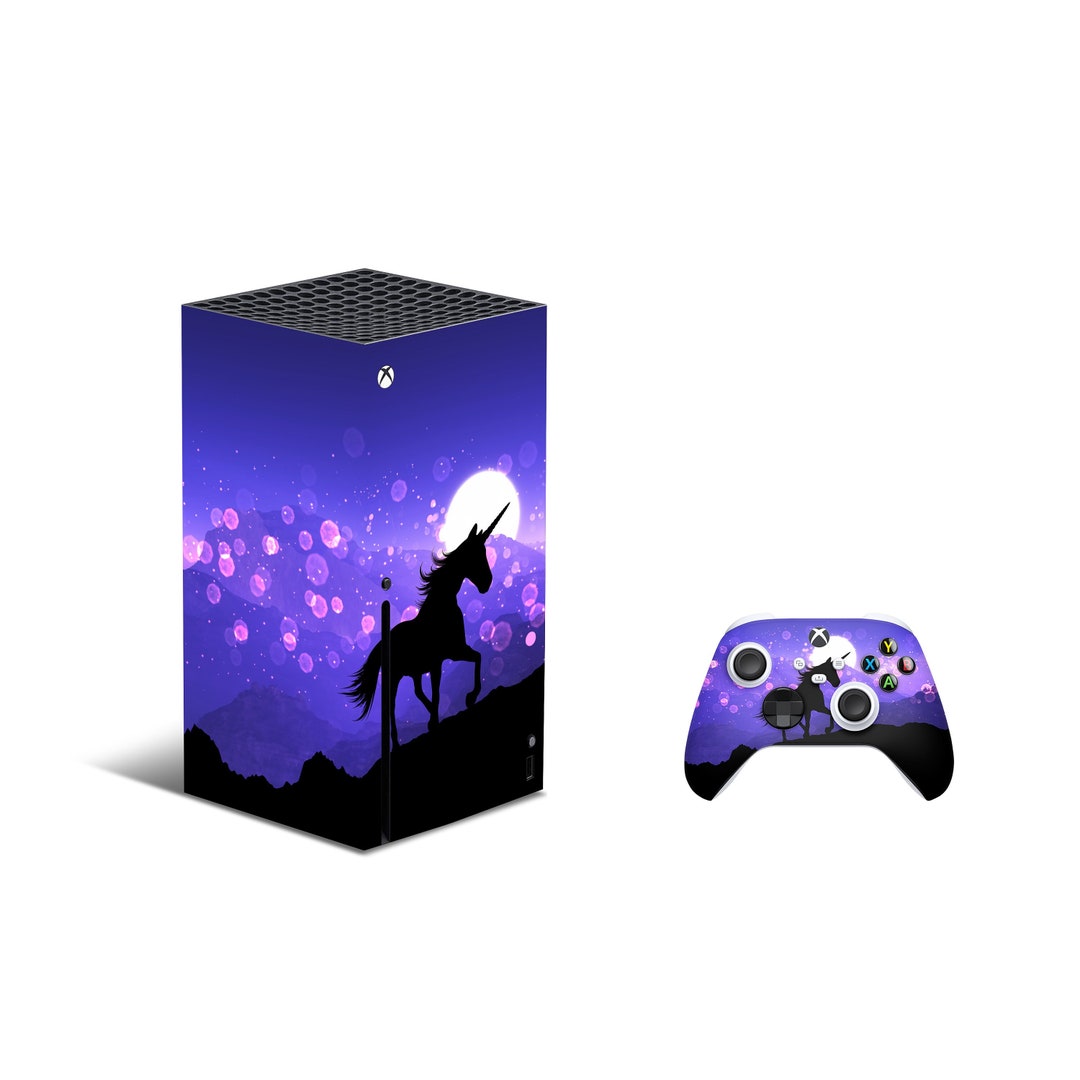 Unicorn Skin Decal for Xbox Series X Console and Controller , Full Wrap ...