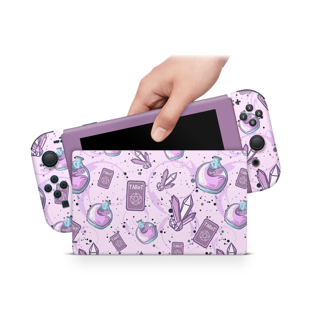 Magic Crystal Nintendo Switch Skin Decal for Console Joy-con and Dock ...