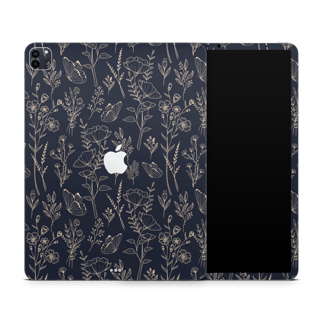 IPad Skin Decal Navy Drawing 3M Sticker iPad Air Pro Mini - Etsy