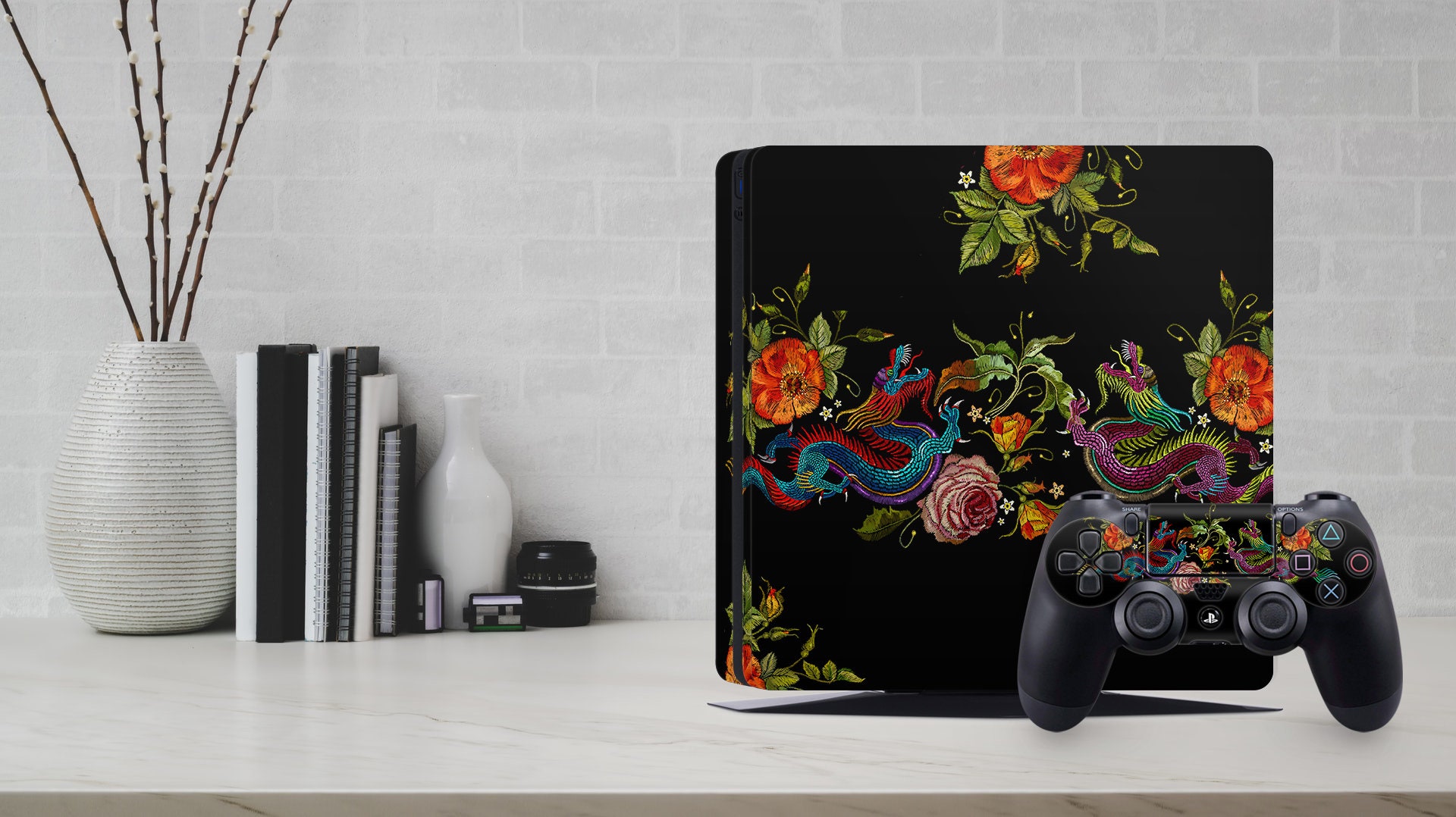 PS4 Slim Pro Fat Playstation 4 Console Skin Decal Sticker | Etsy