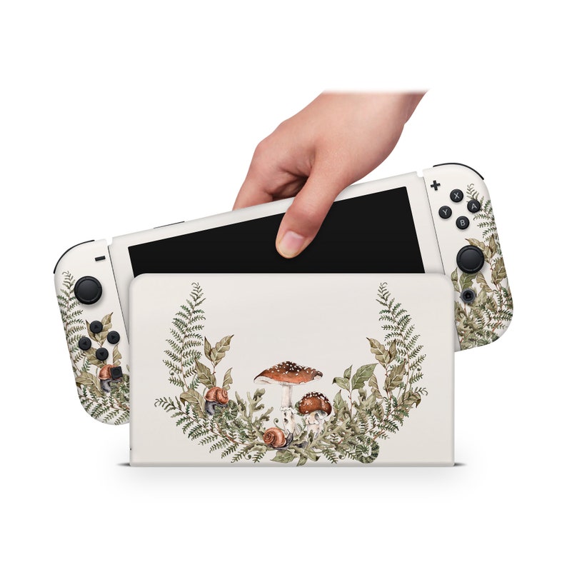 Oled Nintendo Switch Skin Decals Forest Wrap Vinyl - Etsy