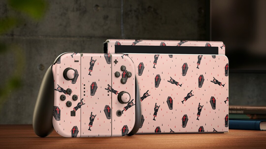 Oled Nintendo Switch Skin Decals Desire Wrap Vinyl - Etsy