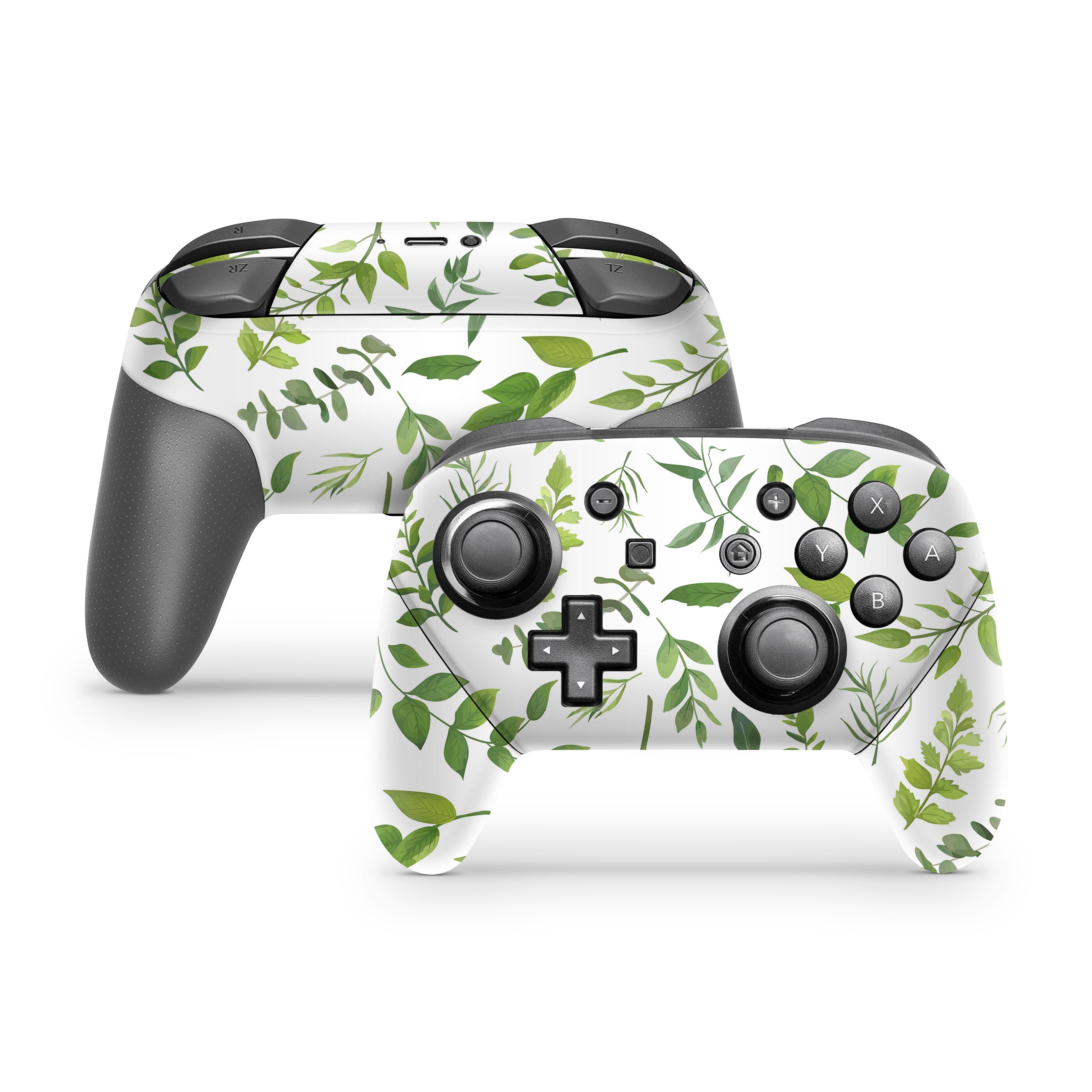 Nintendo Switch Pro Controller Skin Decal Sticker Greenery - Etsy