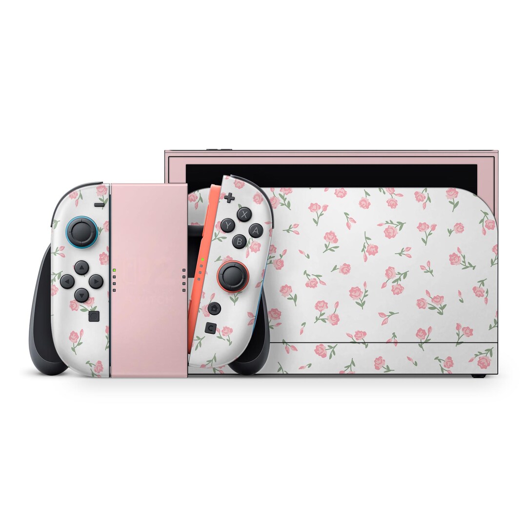 Pré-encomenda Nintendo Switch 2 Skin – Romance Floral Design – Coquette ...
