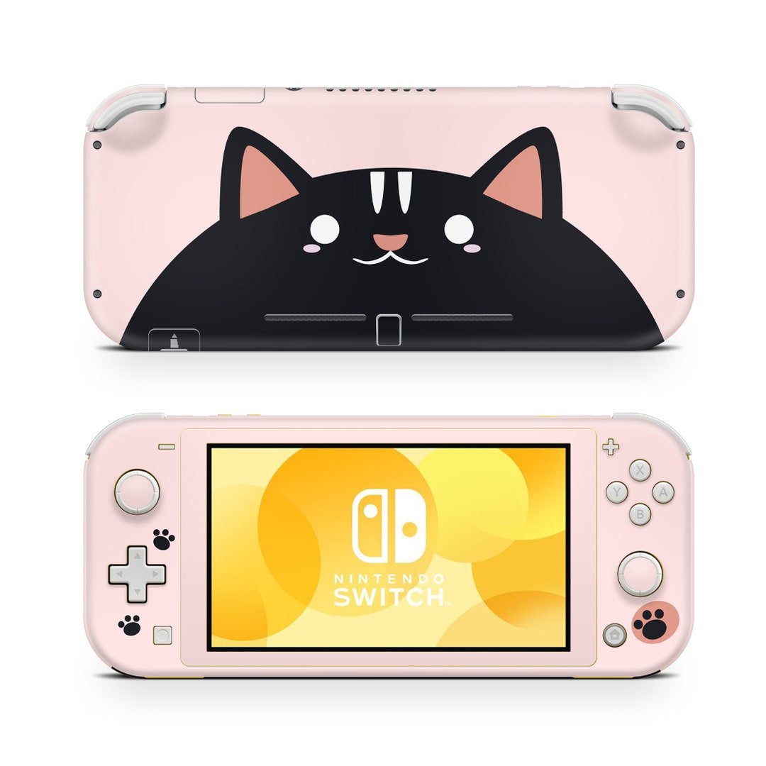 Nintendo Switch Lite Skin Decal for Game Console Meow - Etsy
