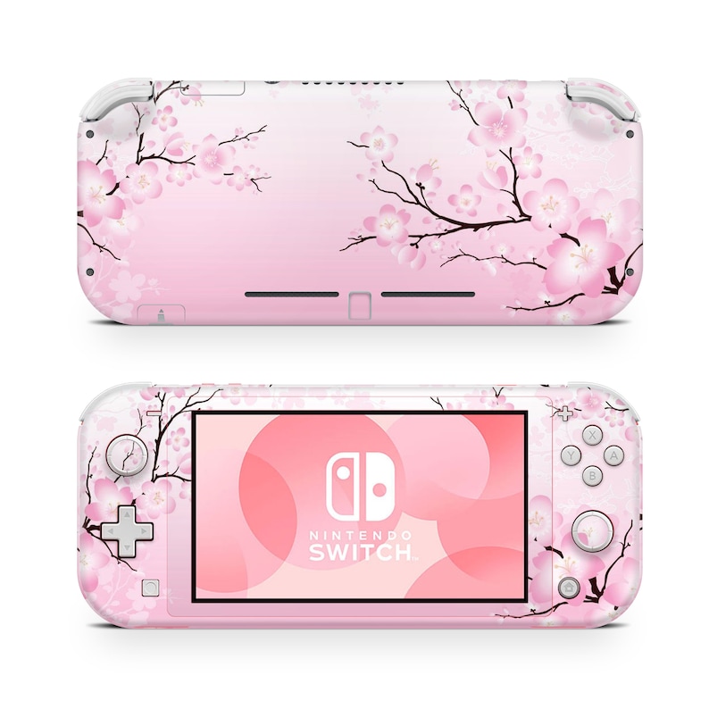 Nintendo Switch Lite Skin Decal for Game Console Cherry Blossom - Etsy