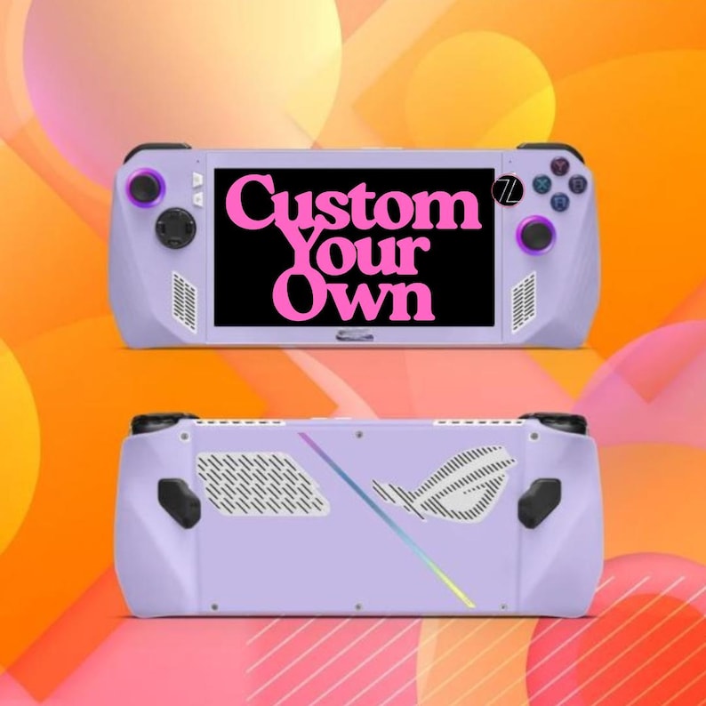 Custom Skin Decal Compatible With ROG Ally – Create Your Own Design ...