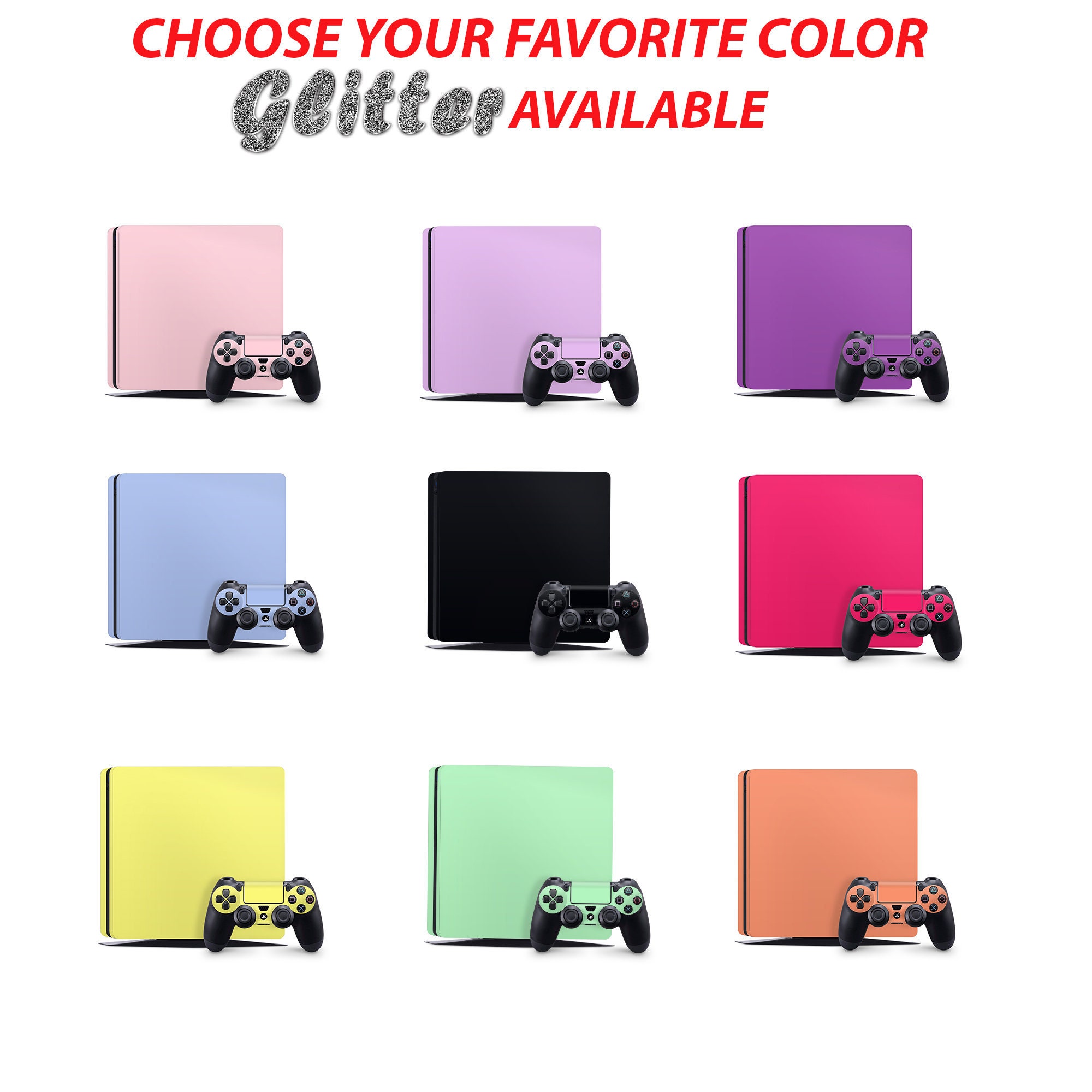 Playstation 4 Console Colors