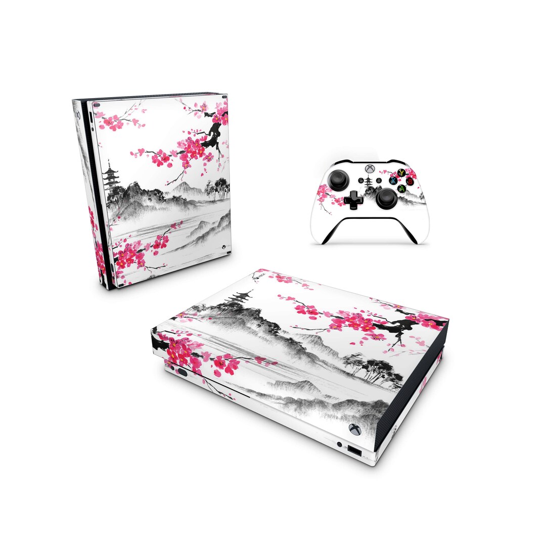 Xbox One S Xbox One X Xbox One Fat Console Controller Skin Decal ...