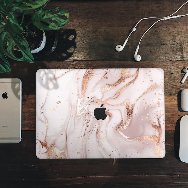 Rose Gold MacBook Case - Etsy