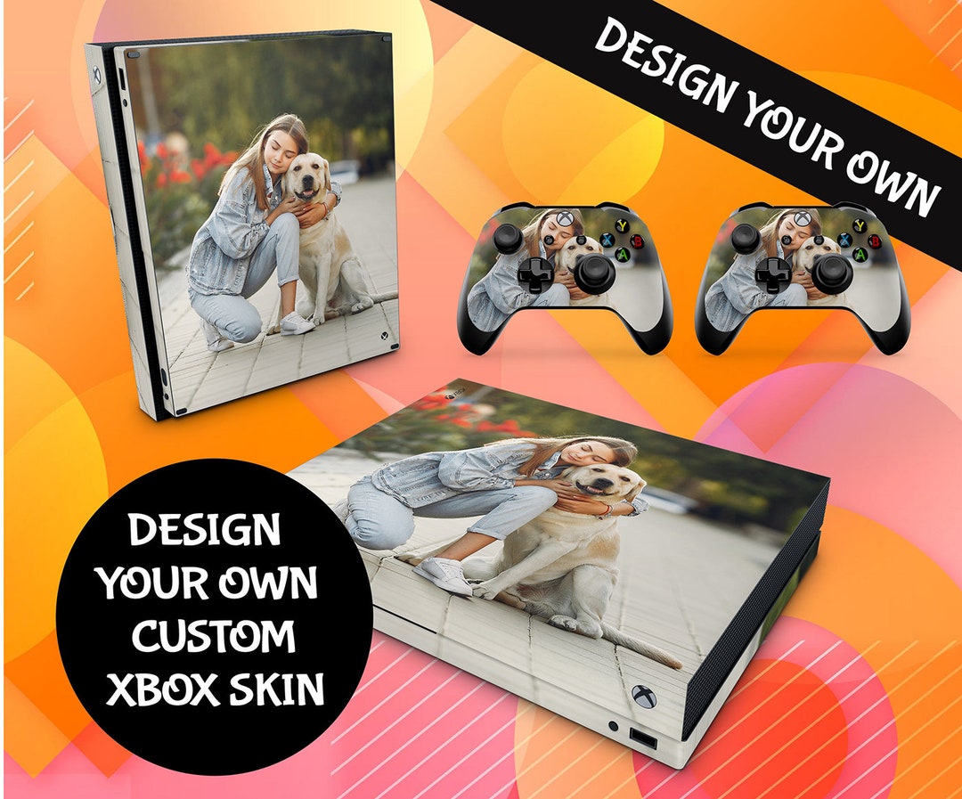 Personalized Xbox One Console Skin, Custom Photo Vinyl Decal - Etsy