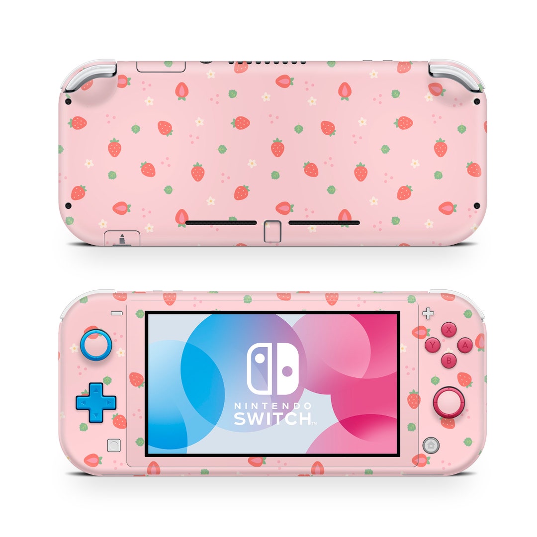 Strawberry Nintendo Switch Lite Skin: Full Wrap Decal - Etsy