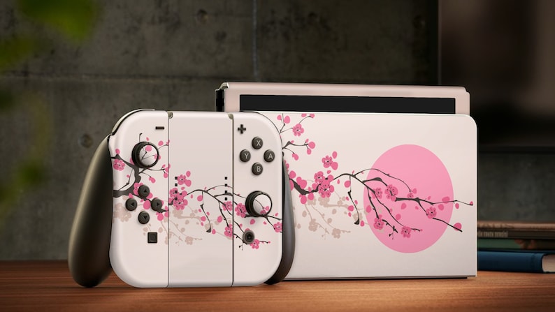 Oled Nintendo Switch Skin Decals Tranquility Wrap Vinyl - Etsy