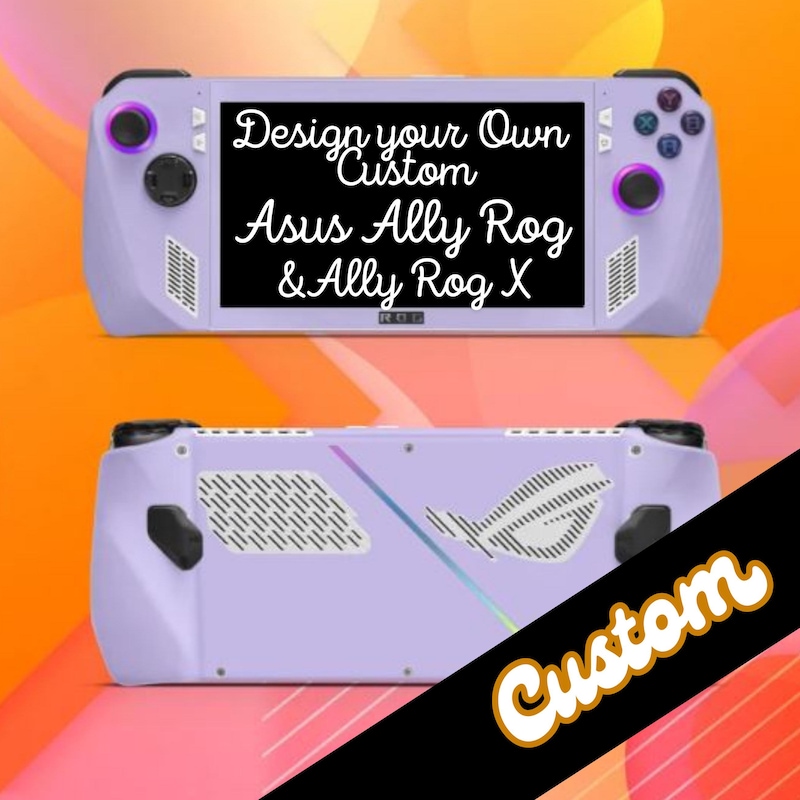 Rog Ally X Decals - Etsy