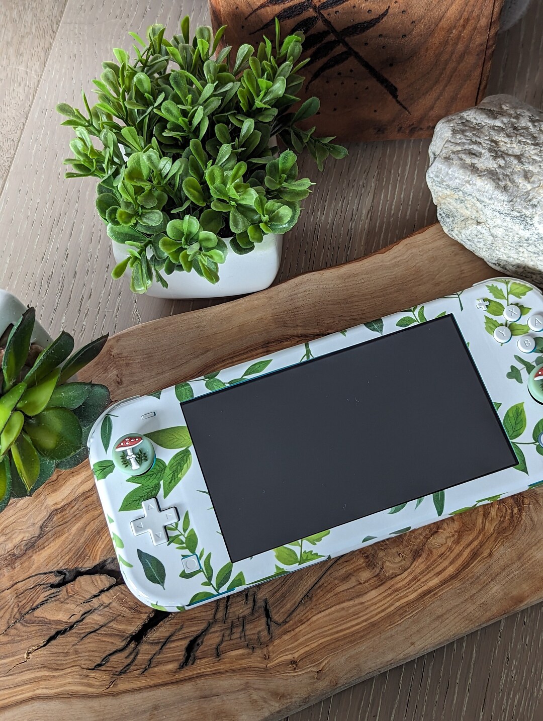 Leaves Skin Decal for Gaming Console Premium 3M Vinyl Wrap Compatible ...