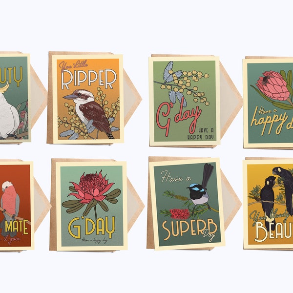 Bird Pun Greeting Cards - Etsy