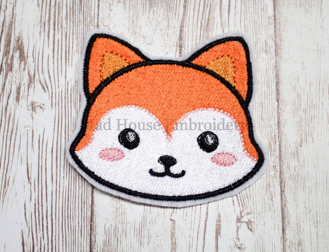 Fox Iron on Patch, Iron on Embroidered Patch, Patch for Clothes, Patch ...