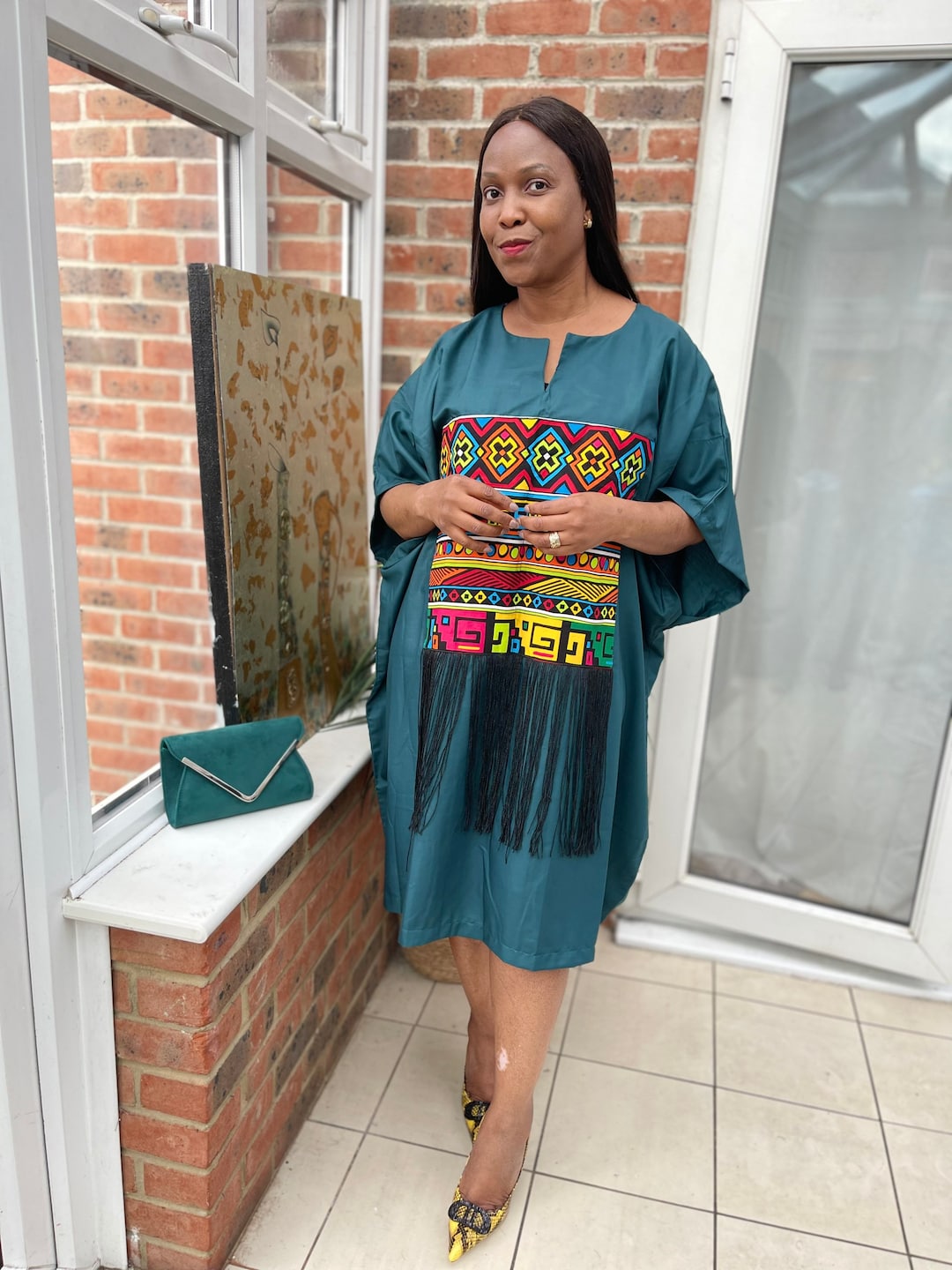 Mini Dress Bubu Agbada Danshiki Dress Oversized Dress - Etsy